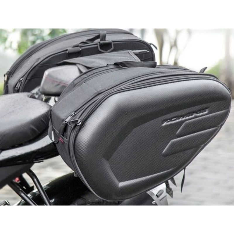 Jual Tas Motor Touring Side Saddle Bag Waterproof komine /shopreme ...