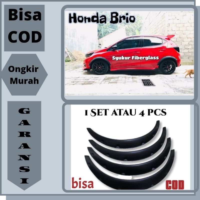 Jual Over Fender Brio All New Brio 1 Set Isi 4 pcs | Shopee Indonesia
