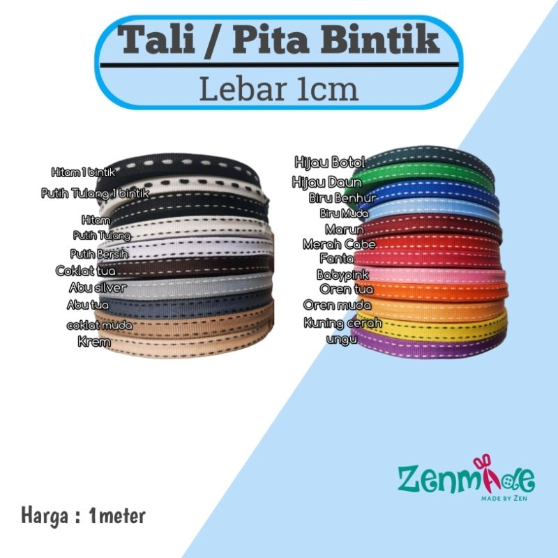 Jual Pita Webbing Polyester • Tali List Ban • Strap Alat Jahit Motif ...