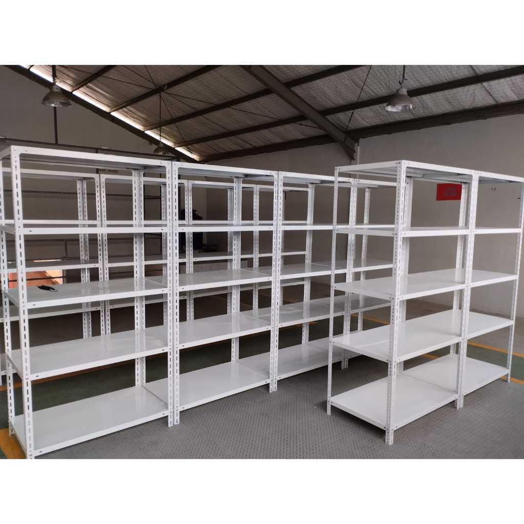 Jual Rak besi siku 120x60x200 / Rak susun / Rak gudang / Rak barang ...