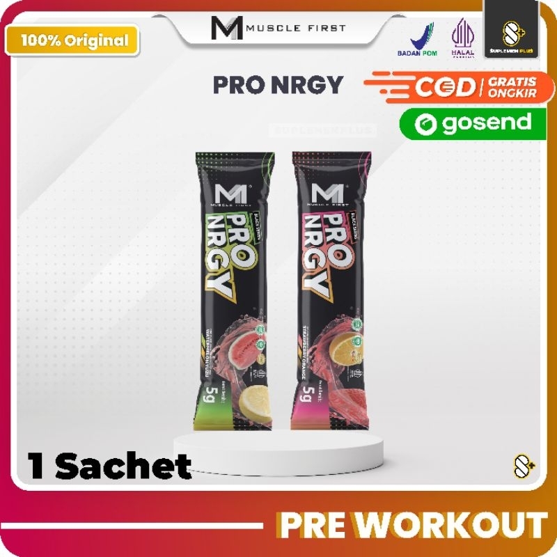 Jual Muscle First Pro NRGY Pre Workout 1 Sachet HALAL BPOM | Shopee ...