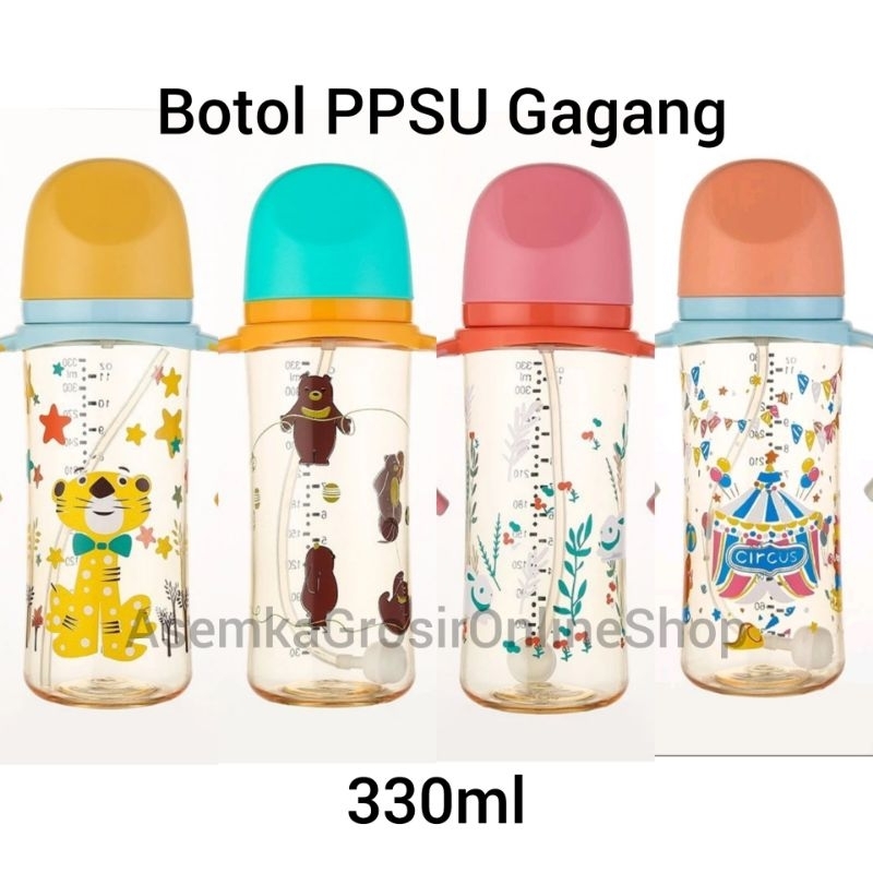 Jual Botol susu Wideneck PPSU Karakter 240ml 300ml 330ml Diameter 5cm | Shopee Indonesia