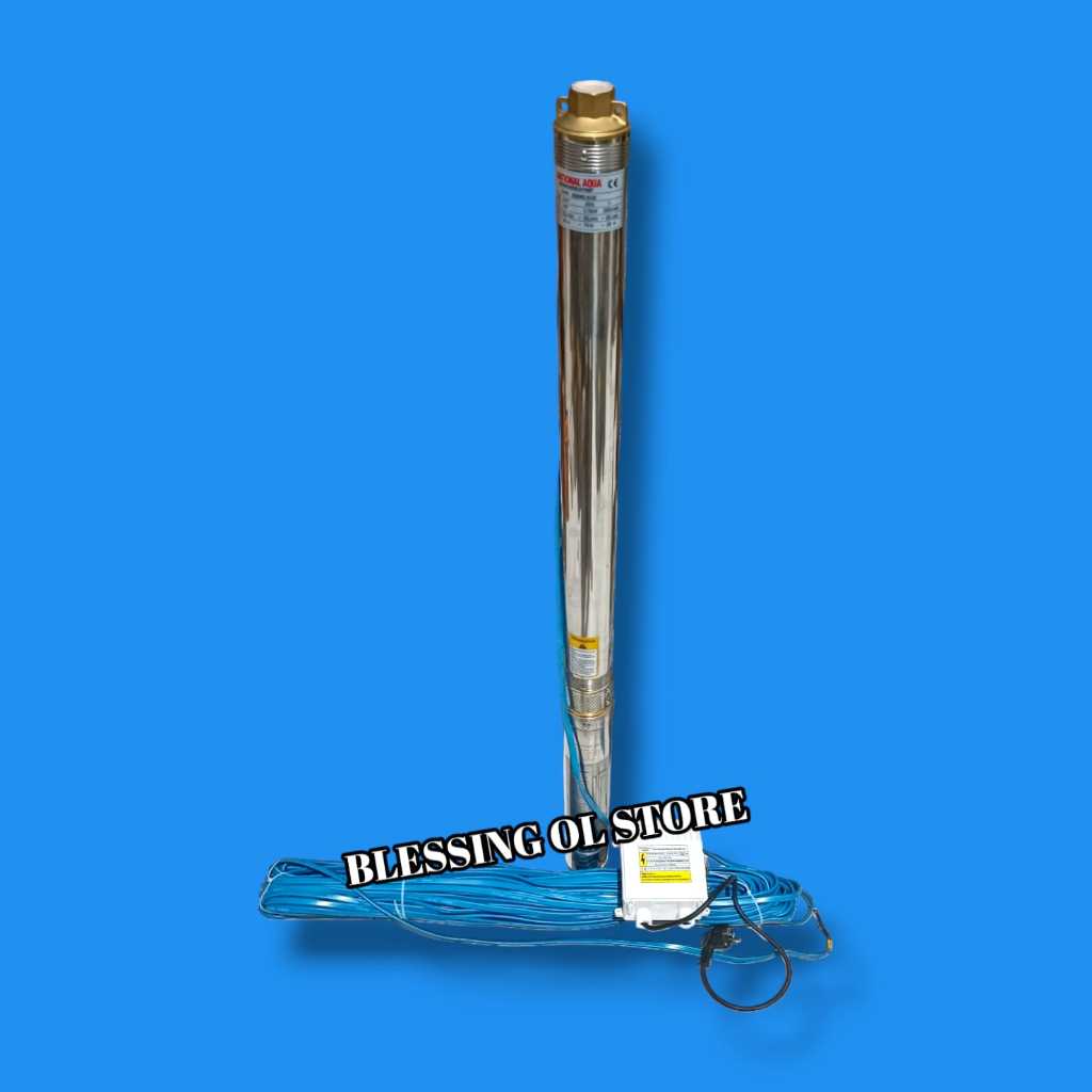 Jual Mesin Pompa National Aqua 1 HP Submersible Satelit 3 INCH | Shopee ...