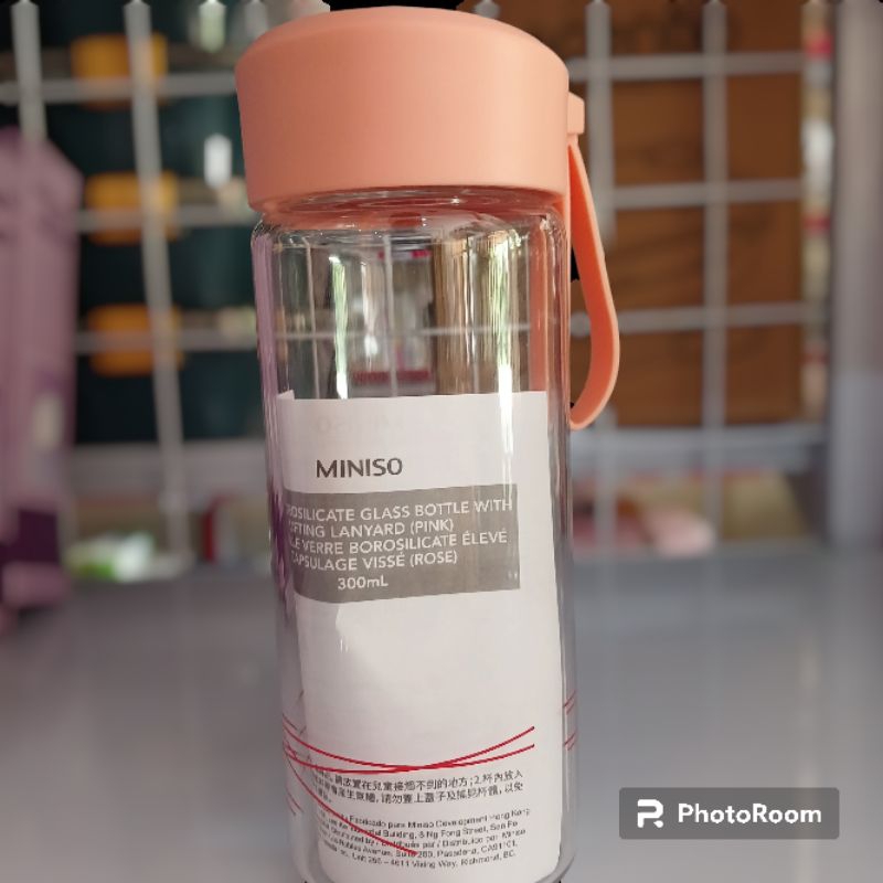 Jual Miniso Glass Bottle 300 ml | Shopee Indonesia