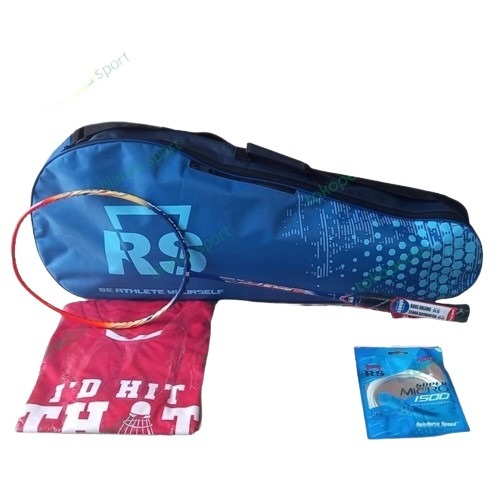Jual PAKET RAKET BADMINTON RS ISO POWER 111 | Shopee Indonesia