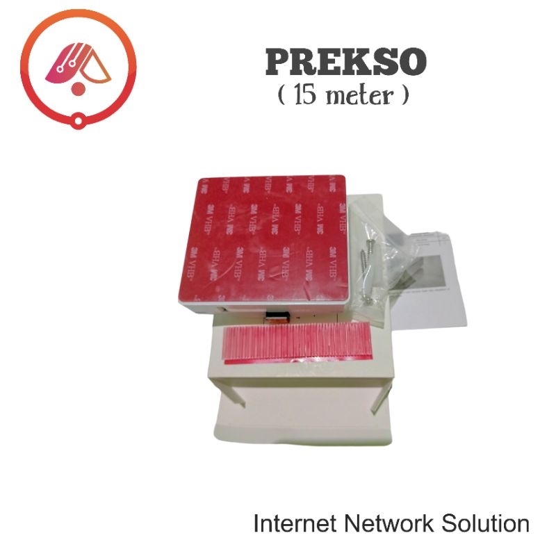 Jual PREKSO/ kabel fiber bening untuk instalasi indoor (20 Meter ...