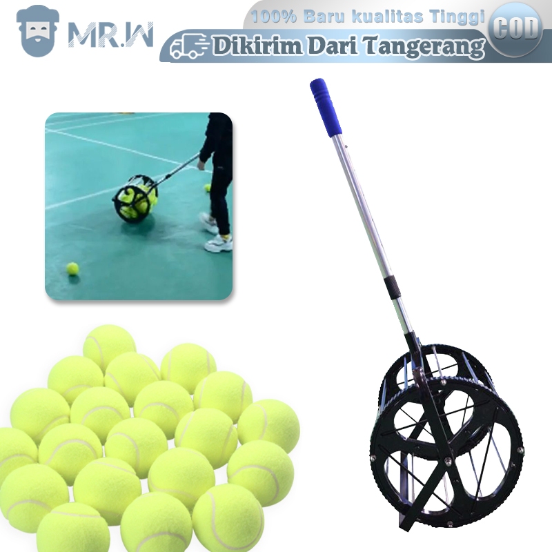 Jual 1Set Tennis Ball Picker Alat Pengambil Bola Tenis Adjustable ...