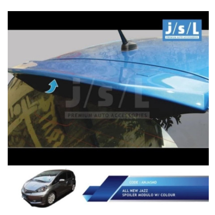 Jual Honda Jazz Spoiler Model Modulo | Shopee Indonesia