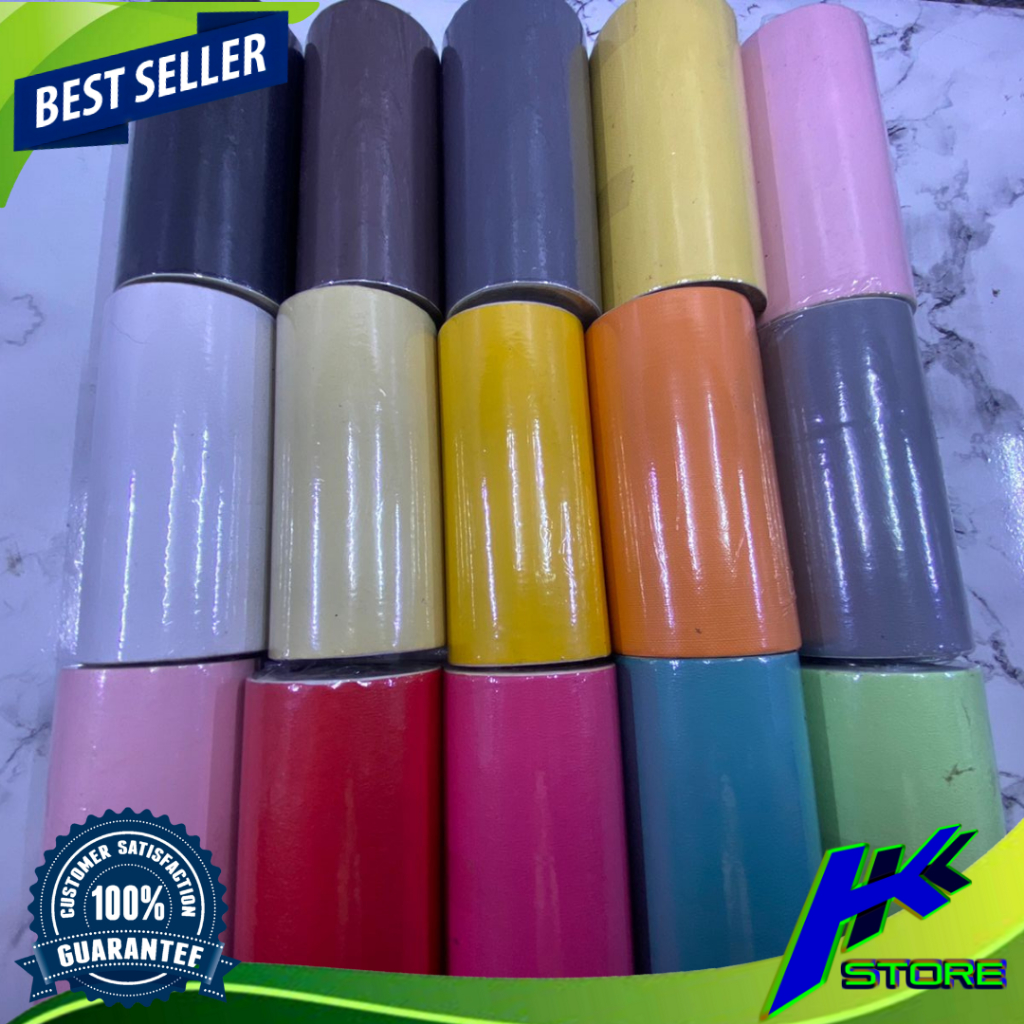 Jual Border List Wallpaper Motif Polos 10cm x 10m Sticker Dekorasi ...