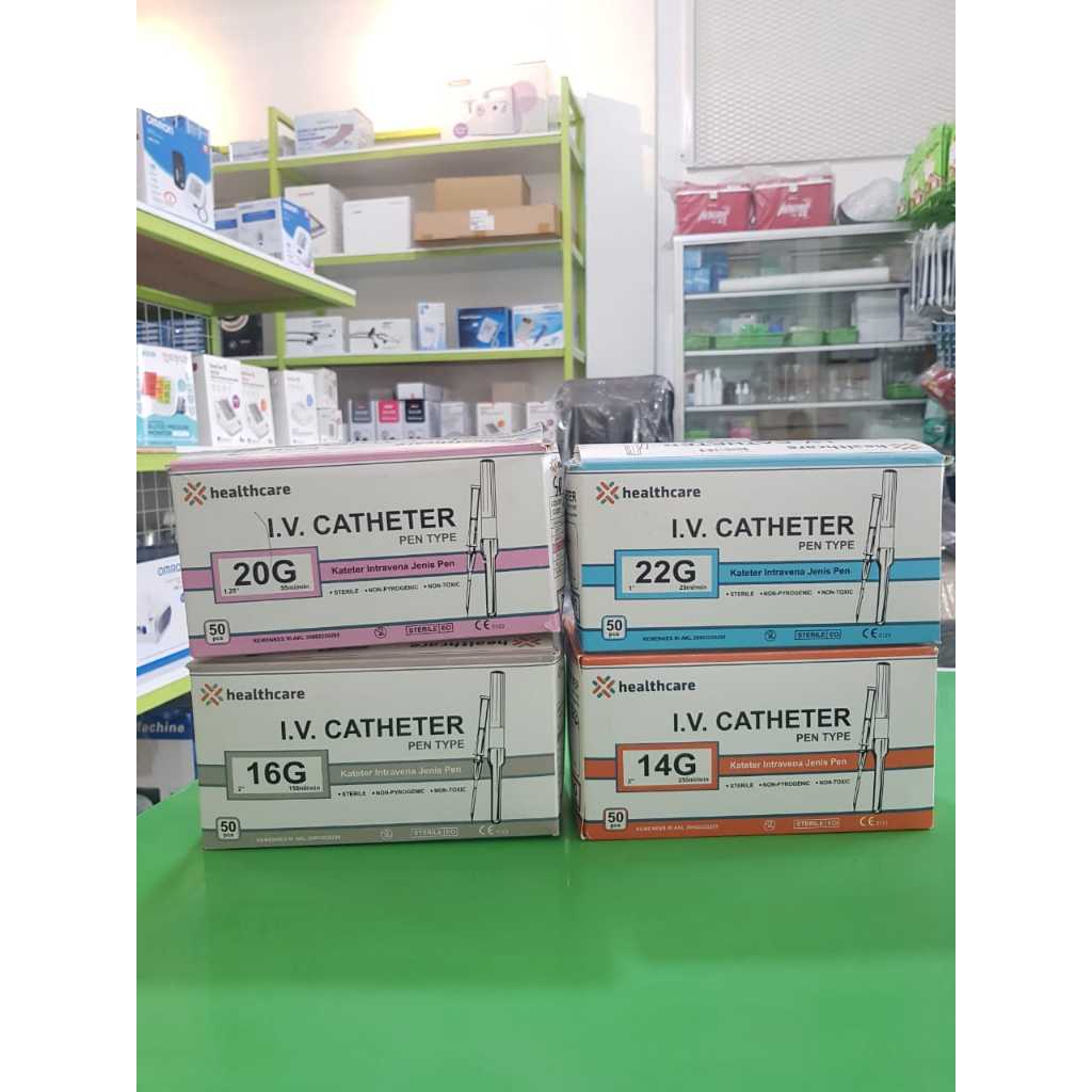Jual ABOCATH / IV CATHETER ONEHEALTH / CATHETER / JARUM INFUS | Shopee ...