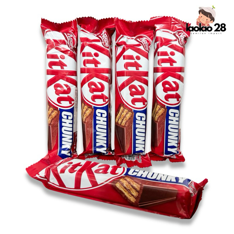 Jual Kitkat Chunky Bar 38gr | Shopee Indonesia