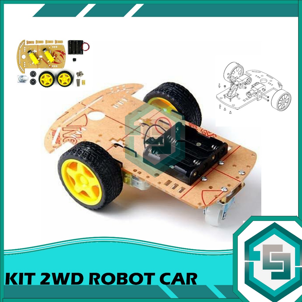 Jual Robot Car Mobil Kit Smart 2wd Frame Mobil Arduino Chasis Shopee Indonesia