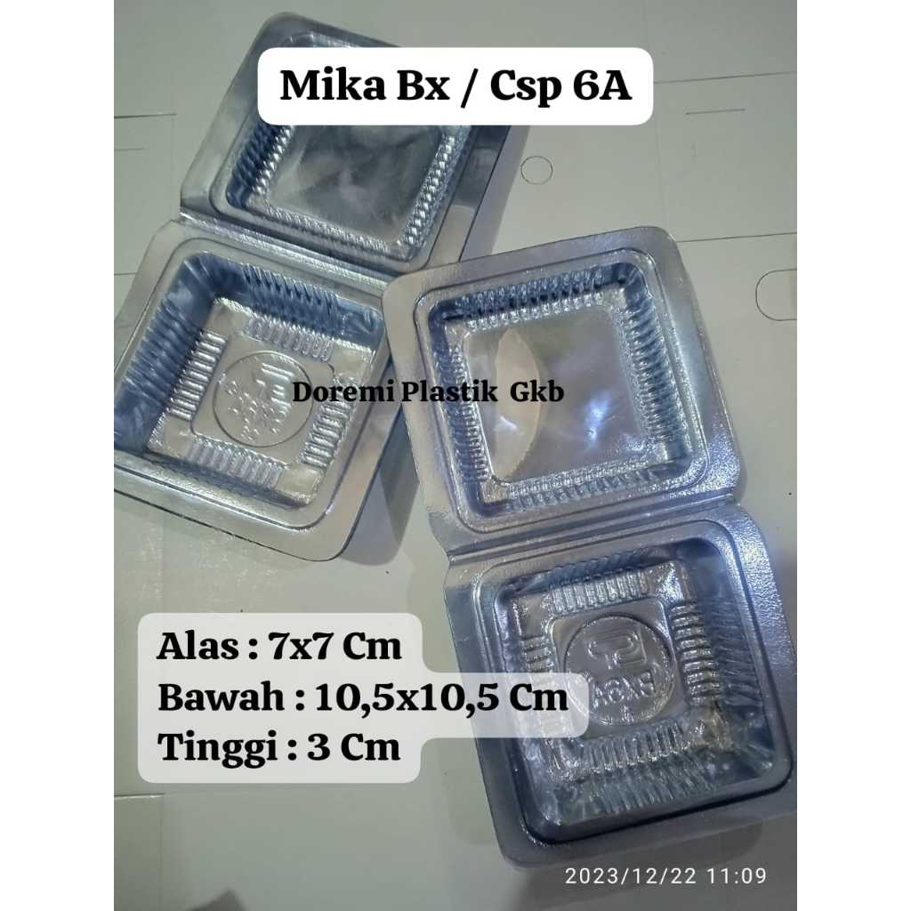 Jual Mika CSP BX 6A AG / Mika Donat Mini Terang Bulan / Mika Kue Lumpur ...