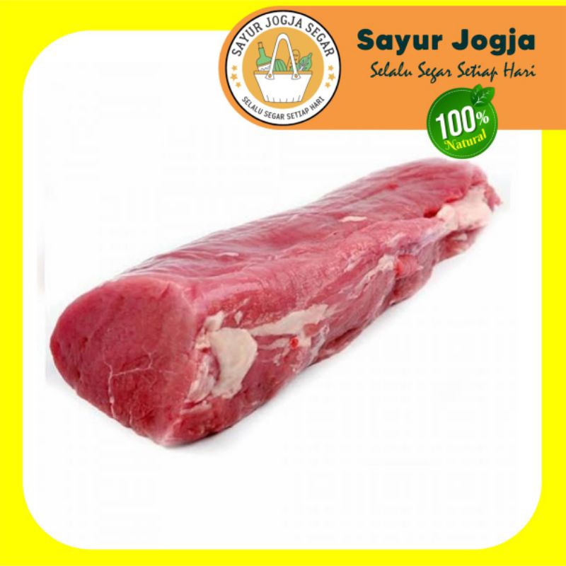 Jual DAGING SAPI HAS DALAM/ Tenderloin segar [per 250 gram] | Shopee ...