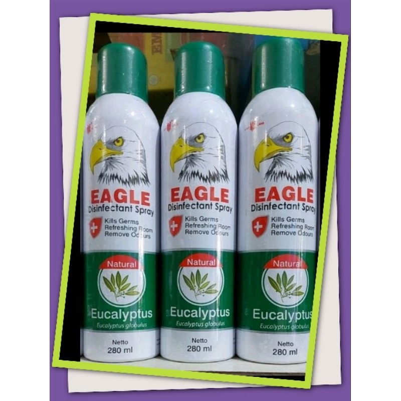 Jual Eagle Eucalyptus disinfectant spray 280 ML (per 1 pcs) | Shopee ...