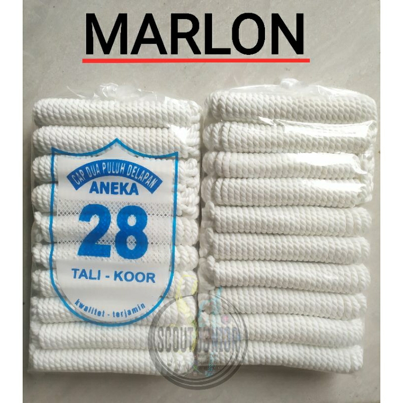 Jual TALI PRAMUKA MARLON 1 pack 5meter (10biji) tambang - Tali pinggang ...