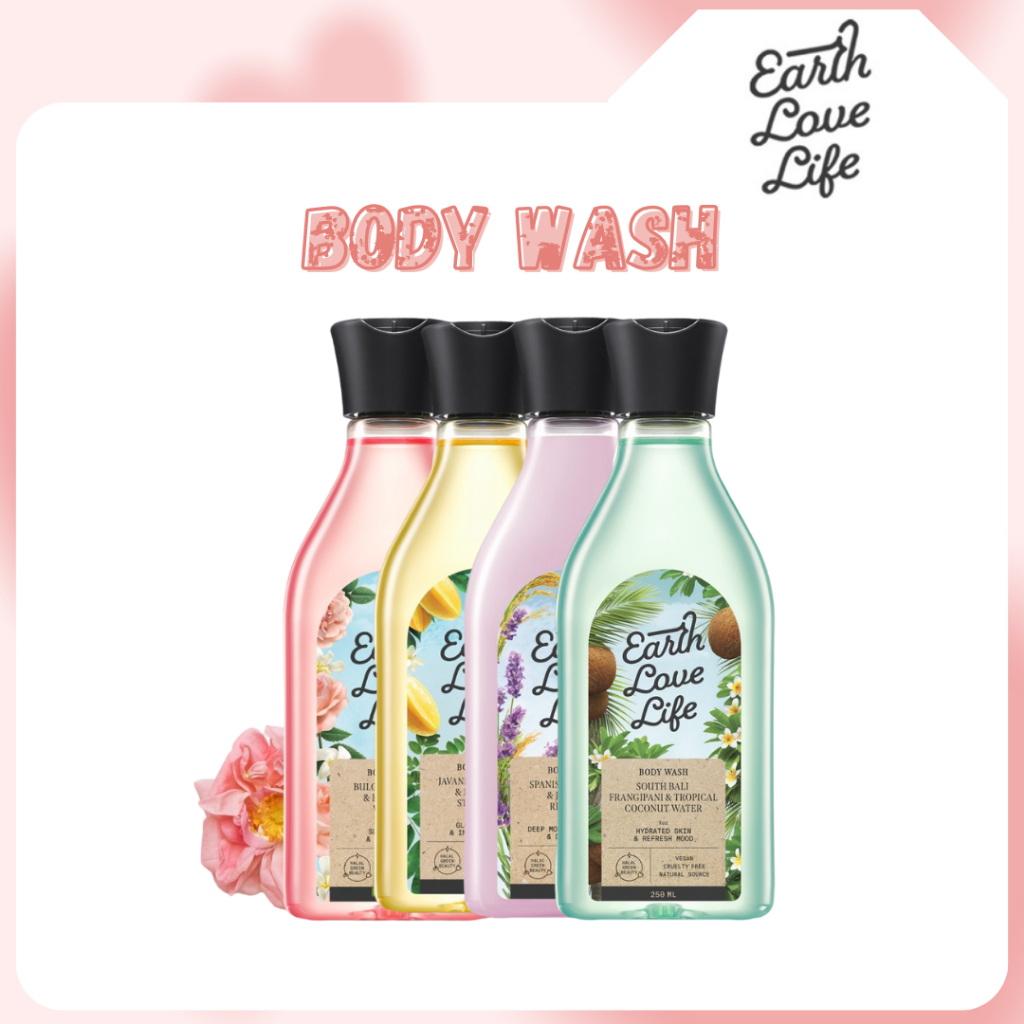 Jual Earth Love Life Body Wash 250ml / Sabun Cair | Shopee Indonesia