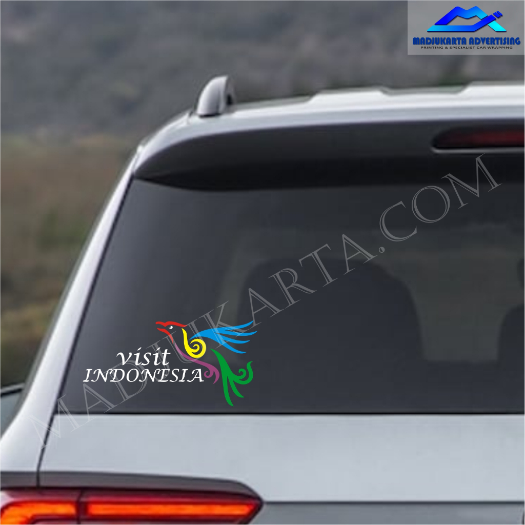 Jual Stiker Mobil Wonderful Indonesia Cutting Stiker Visit Indonesia 1799
