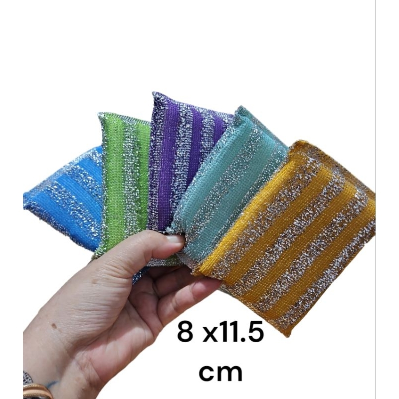 Jual SPON GLITTER 5 WARNA/5PC BUSA DAN KAWAT HALUS GLITTER | Shopee ...