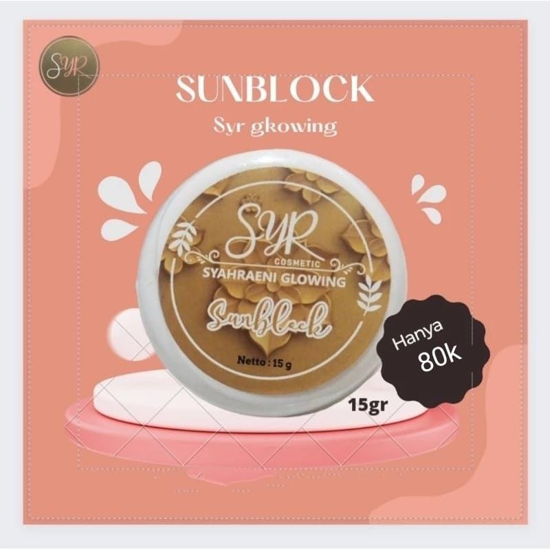 Jual Bisa cod bpom Skin Syh Syh Glowing skincare eceran sunblock ...