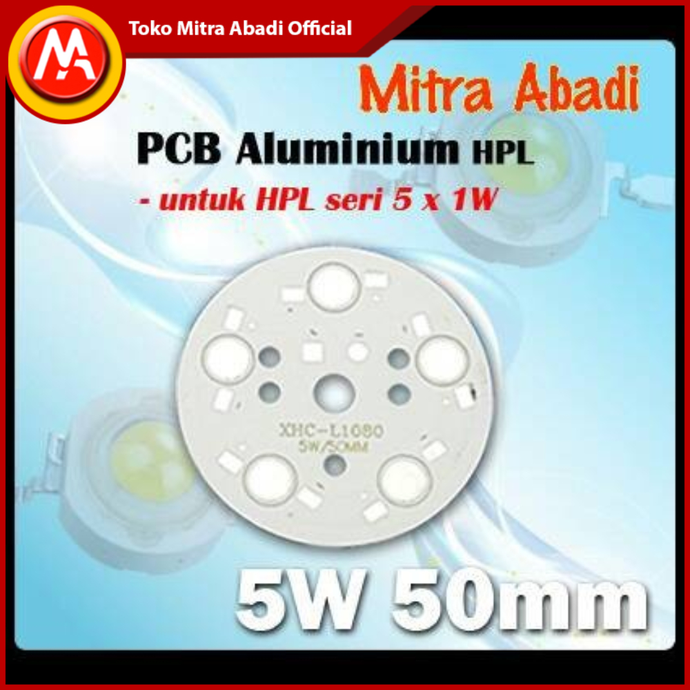 Jual PCB Aluminium HPL 5 Watt 50 mm | Shopee Indonesia