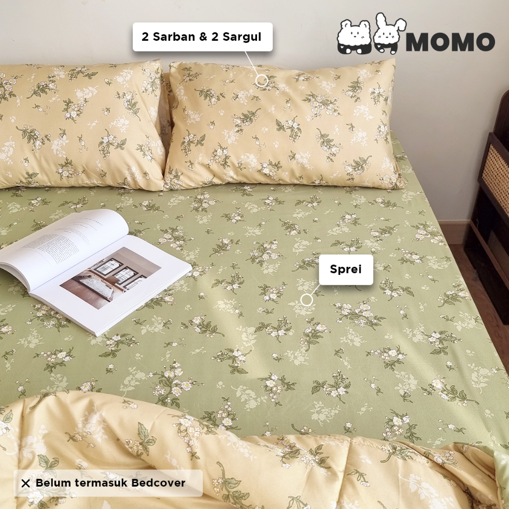 Jual Sprei Motif Bunga 160, 180, 200 x 200 - Microtex - Sprei MOMO ...