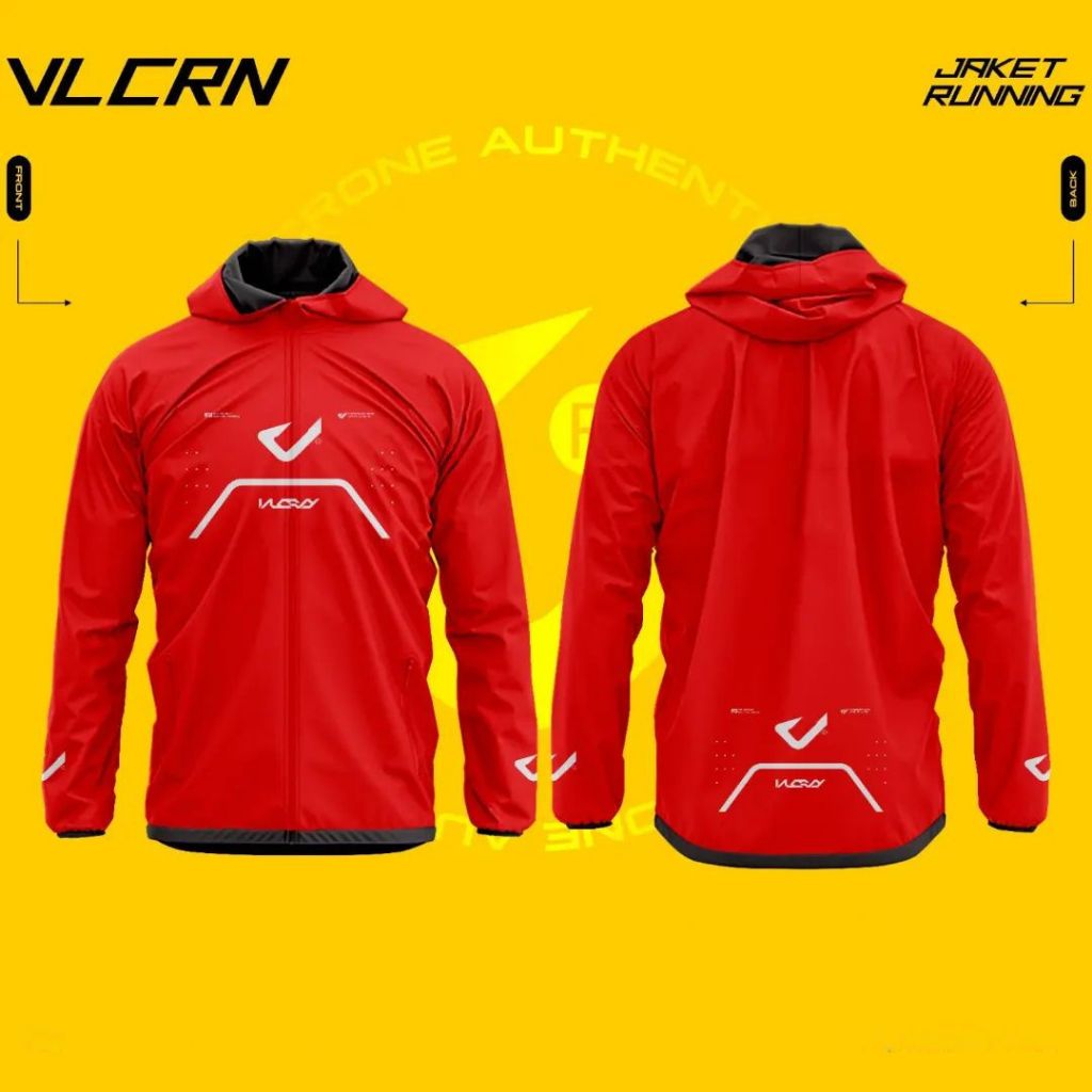 Jual JAKET RUNNING VELCRONE PREMIUM RUNNING JACKET SPORT | Shopee Indonesia