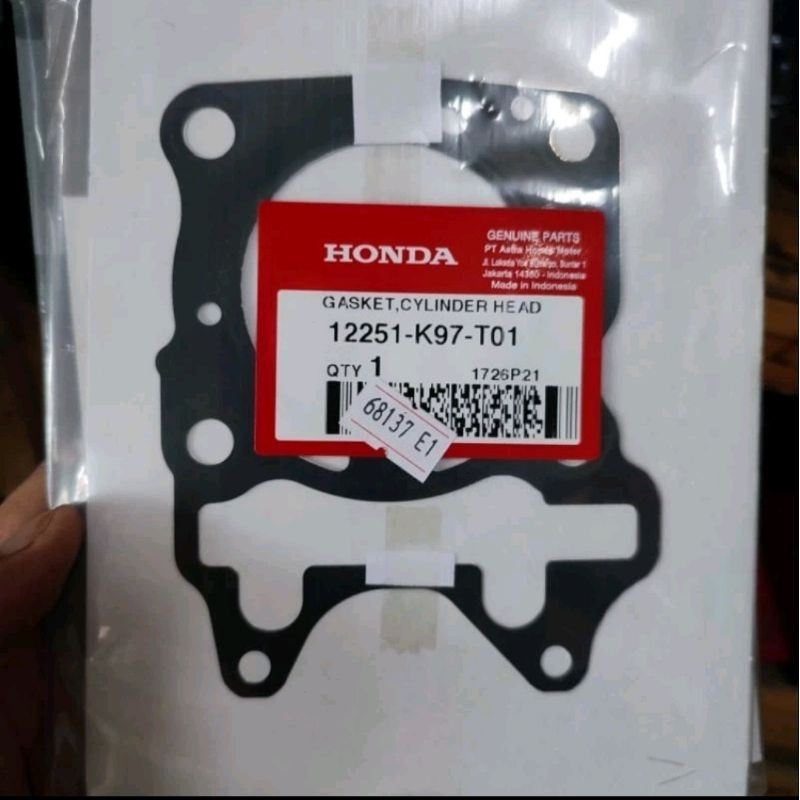 Jual GASKET PAKING KOP HEAD VARIO 150 PCX 150 ADV 150 12251K97T01 ORI ...