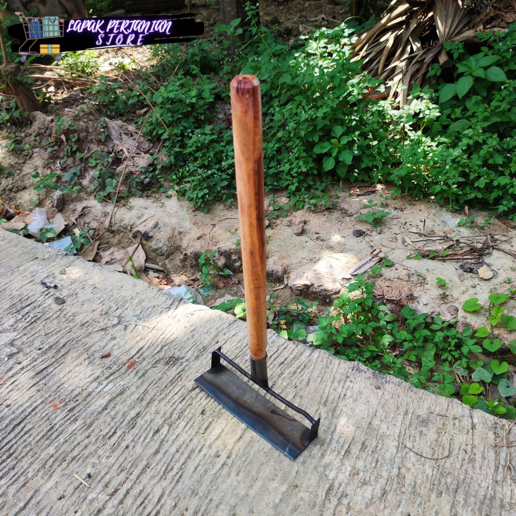 Jual Cangkul Garuk Rumput Liar Gulma Baja Gergaji Asli Plus Gagang Siap ...