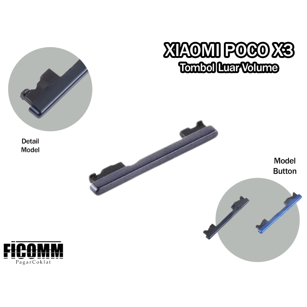 Jual Xiaomi Poco X3 Tombol Luar Power Volume Suara Button | Shopee ...