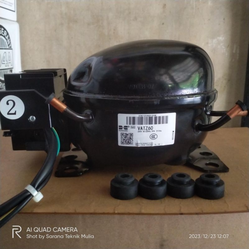 Jual Kompresor Inverter 1/5 Kulkas Aqua - VATZ60 | Shopee Indonesia