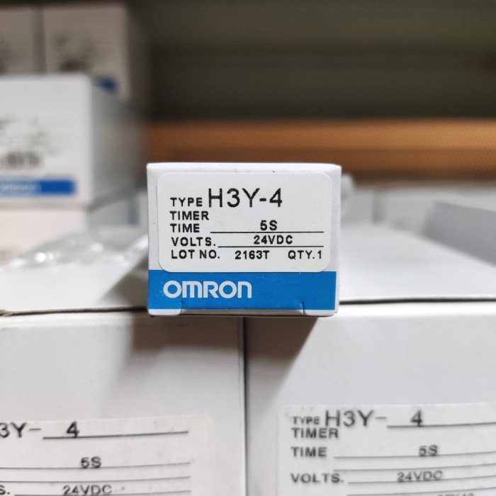 Jual TIMER OMRON H3Y-4 24VDC 5S / H3Y-4 24V DC 5 DETIK | Shopee Indonesia