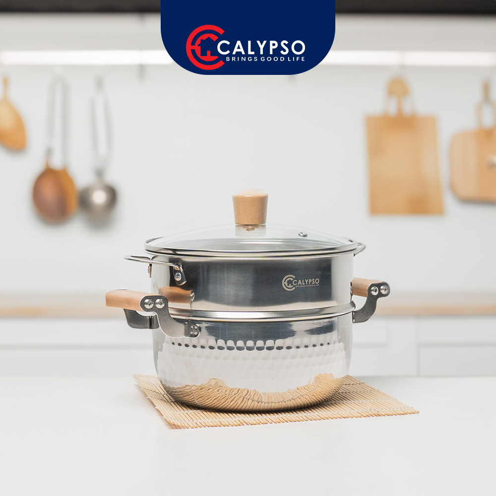 Jual Calypso Korean Steamer Pot 20-22cm Stainless Steel | Shopee Indonesia