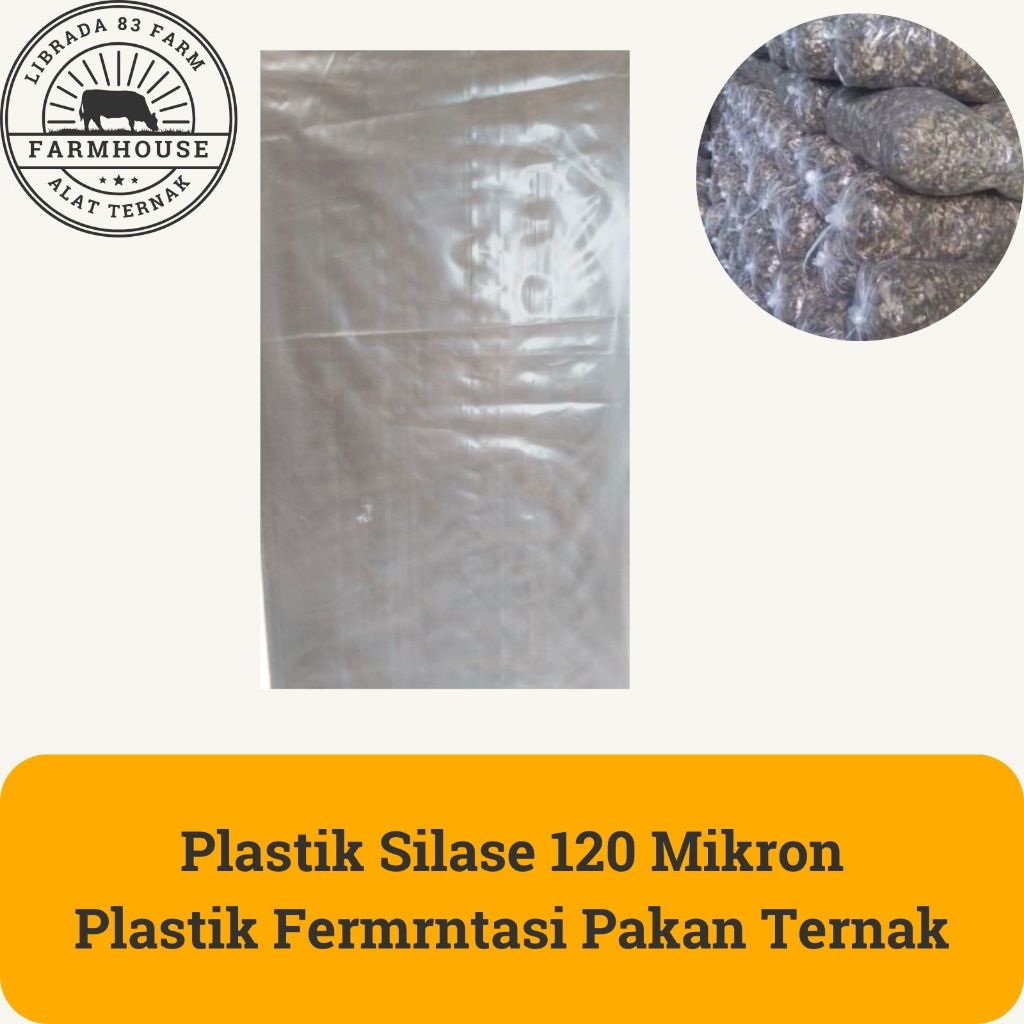 Jual Plastik Silase Fermentasi - Tebal 120 Mikron - Berat 1kg (6 lembar ...