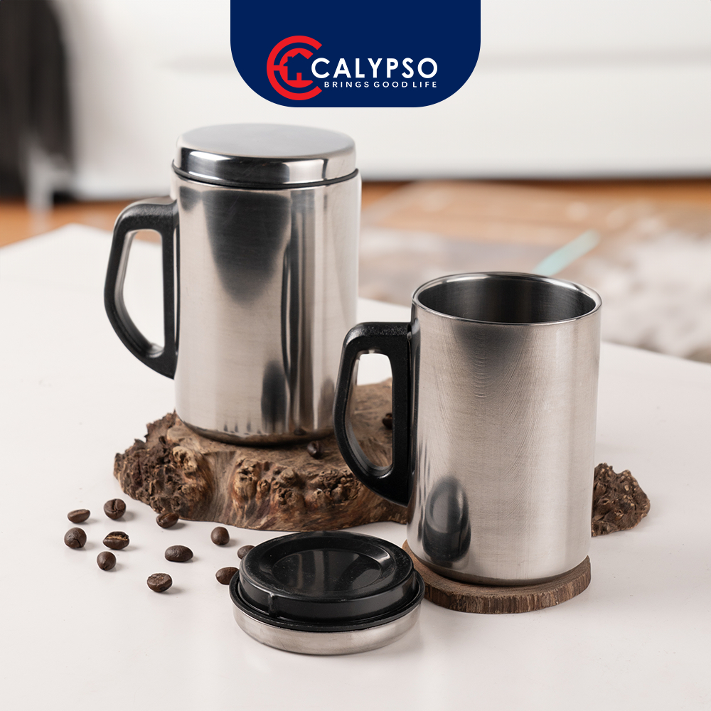 Jual Calypso Gelas Thermos Mug Stainless Steel 350ml & 500ml Dengan ...
