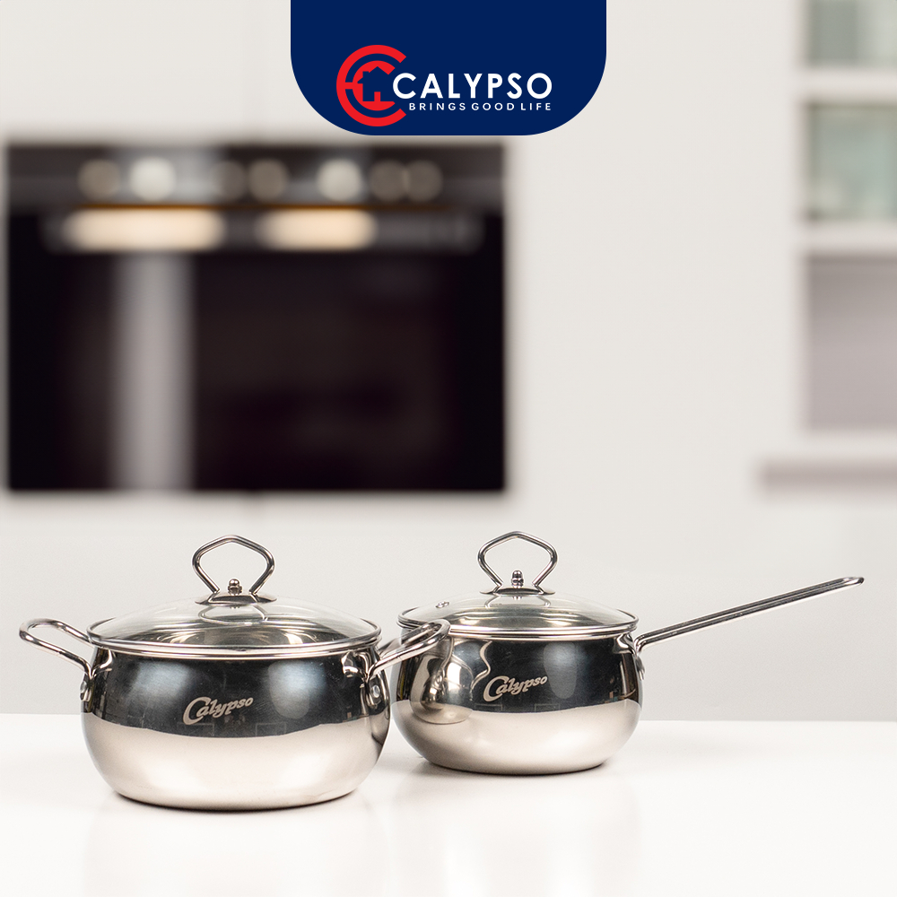 Jual Calypso Panci Set Panci MultiFungsi 2 In 1 (Panci Susu + Panci Sup ...