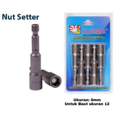 Jual Mata Bor Fujiyama shock drilling 8 x 45mm Magnetic Original ...