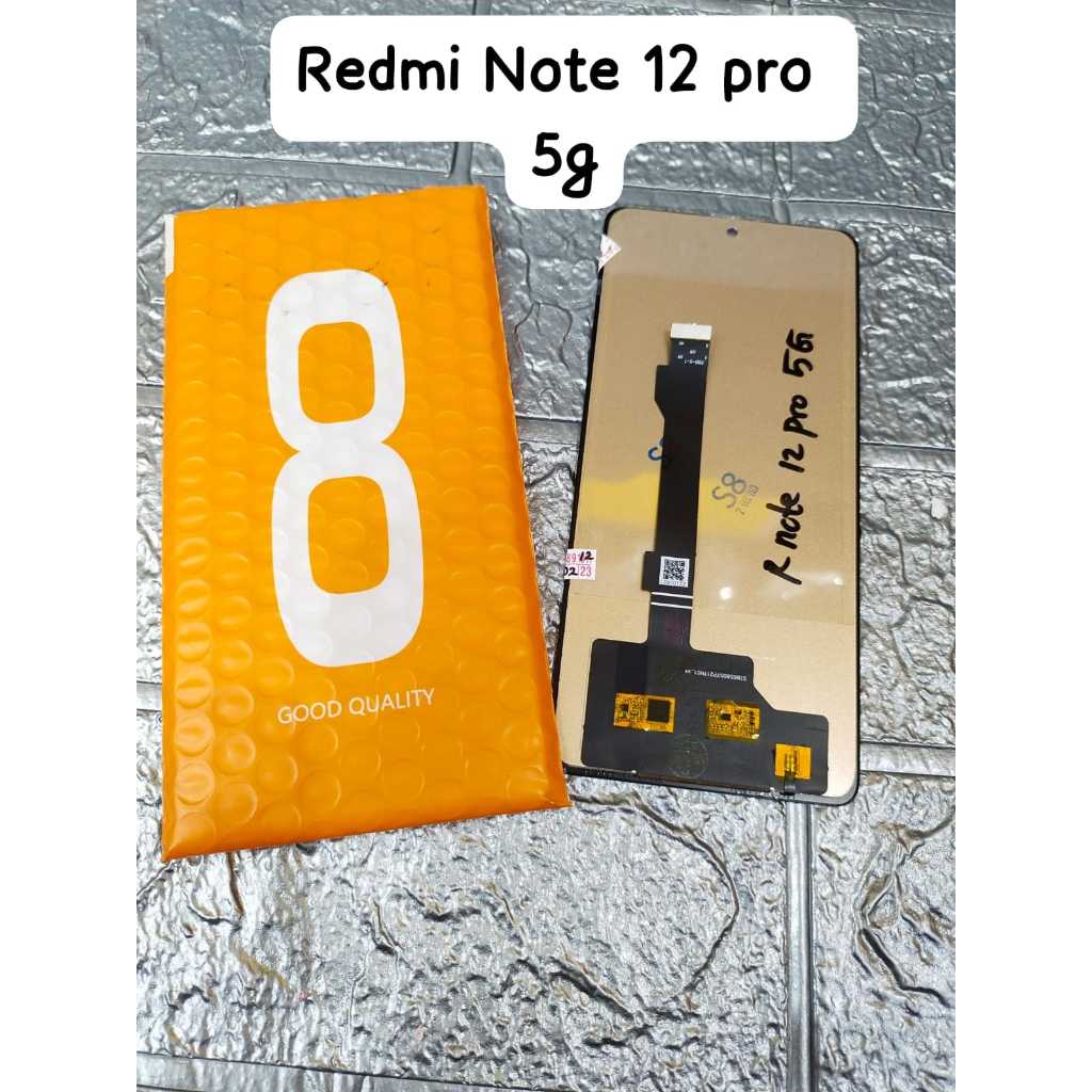 Jual LCD TOUCHSCREEN XIAOMI REDMI NOTE 12 PRO 5G FULLSET | Shopee Indonesia