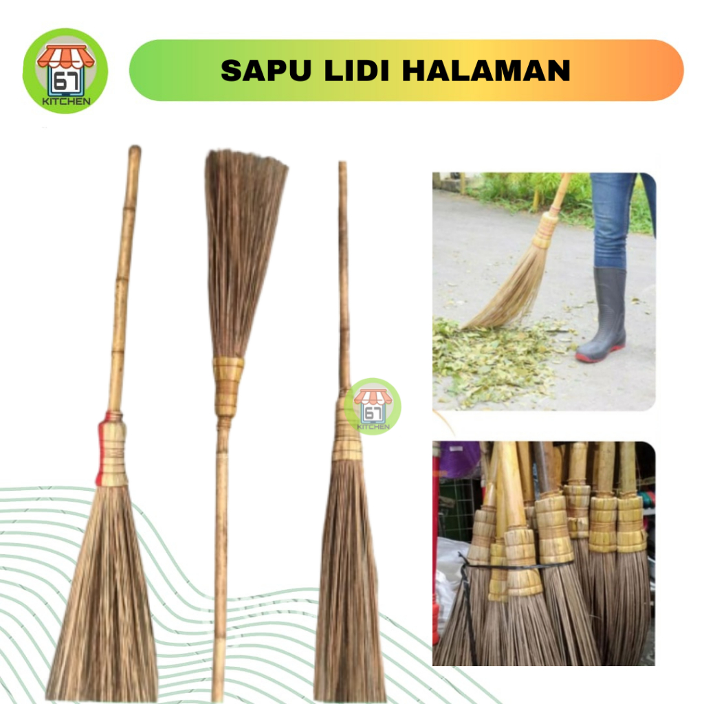 Jual Sapu Lidi Halaman Sapu Lidi Taman Gagang Panjang Sapu Lidi Kelapa ...