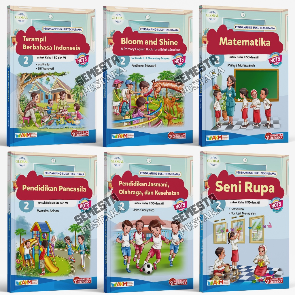 Jual Buku Kurikulum Merdeka Kelas 2 SD Global Tiga Serangkai | Shopee Indonesia