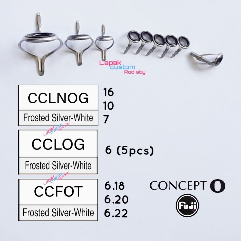 Jual Ring guide fuji BC CASTING / UL JIGGING | Shopee Indonesia