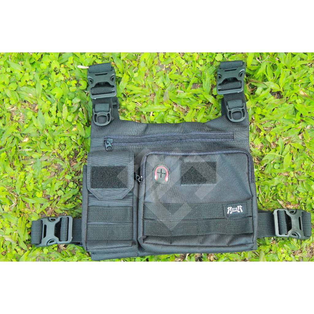 Jual Tas Dada Tactical Pria Wanita / Chest Bag Protect / Tas Rompi Dada ...