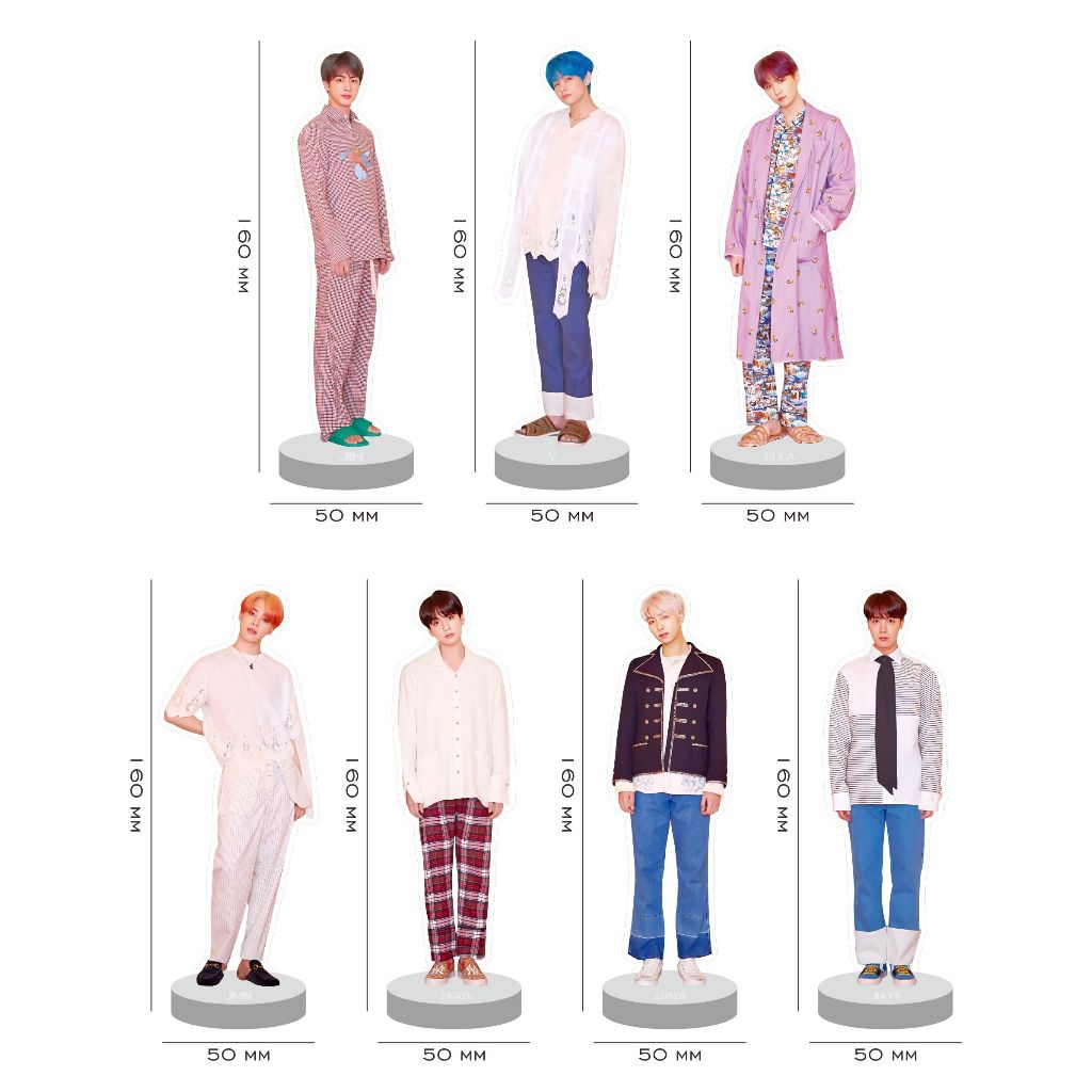Jual Stand Figure BTS MAP OF THE SOUL PERSONA standee Acrylic Kpop ...