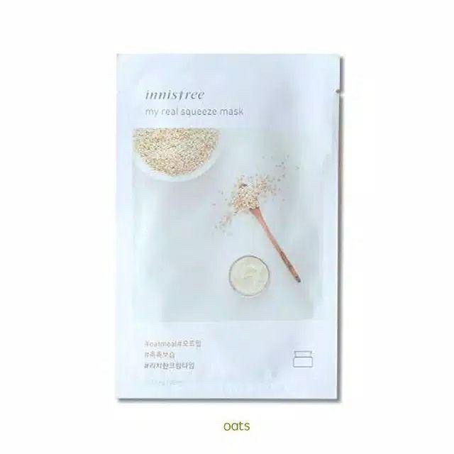Jual LUCKYMALL Innisfree Sheet Mask My Real Squeeze Baca Disclaimer Masker Innnisfree Wajah ...