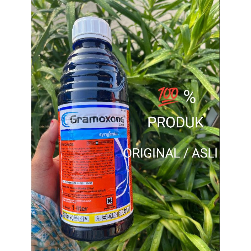 Jual HERBISIDA PARAQUAT GRAMOXONE 276 SL KEMASAN 1 LITER | Shopee Indonesia