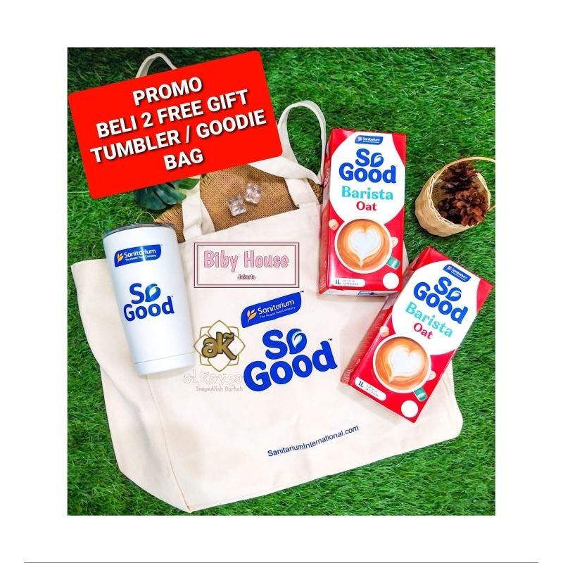Jual SUSU ALMOND SO GOOD SANITARIUM / SO GOOD OAT BARISTA 1 liter 100 % ...