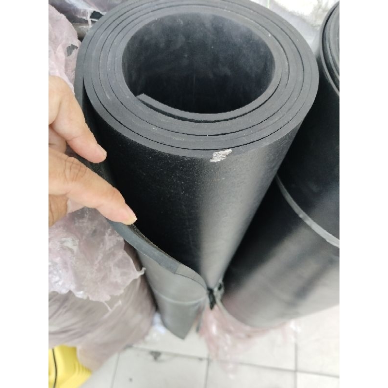 Jual Karet Hitam Lembaran (Rubber sheet) 2mm X L100cm X P100cm | Shopee ...