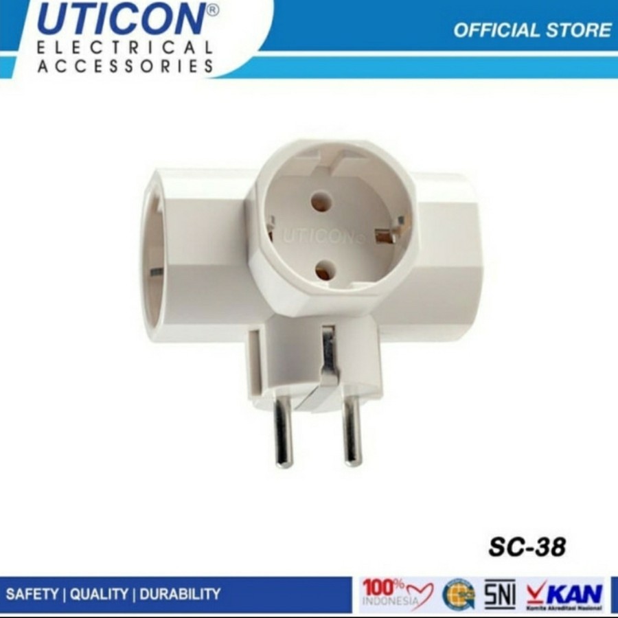Jual Steker T Arde Uticon SC-38 Cok Cabang Tiga | Shopee Indonesia