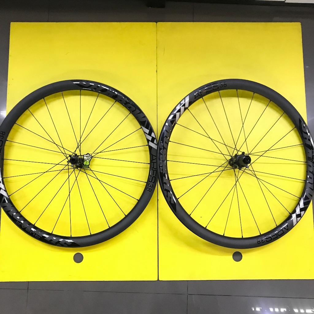 Jual wheelset rubar ares carbon disc original wheelset 700c disc brake ...