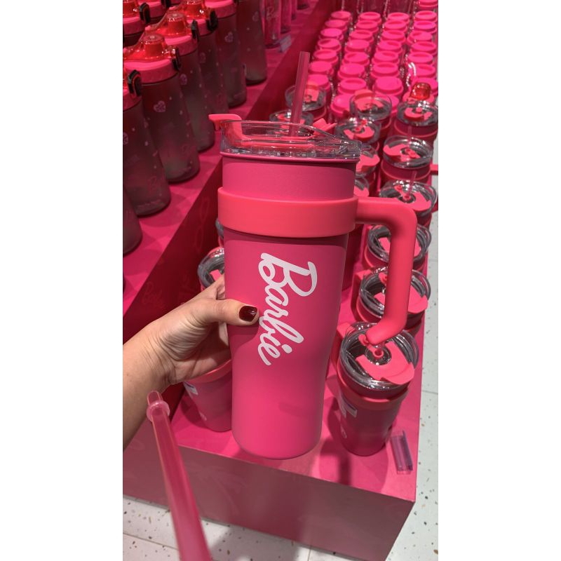 Jual Botol Barbie/ Tumbler Barbie/ Botol Gagang Barbie/ Miniso x Barbie ...